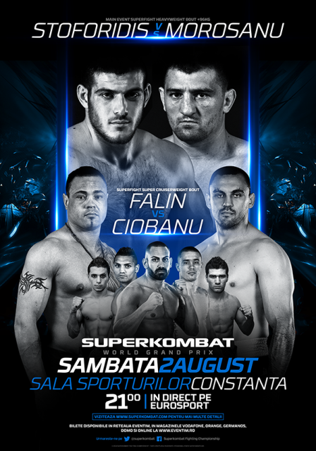 LIVE Kickboxing: SUPER KOMBAT WGP in Constanza: Catalin Morosanu ...